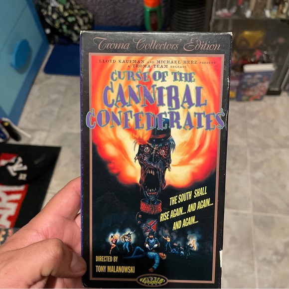 Media | Curse Of The Cannibal Confederates Vhs Very Rare Htf Campy ...